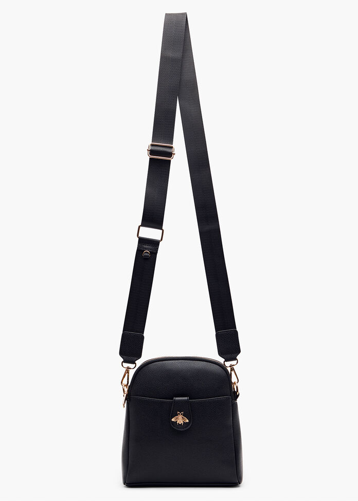 Shop Bee Crossbody Bag in Purple | Accessories | Taking Shape AU