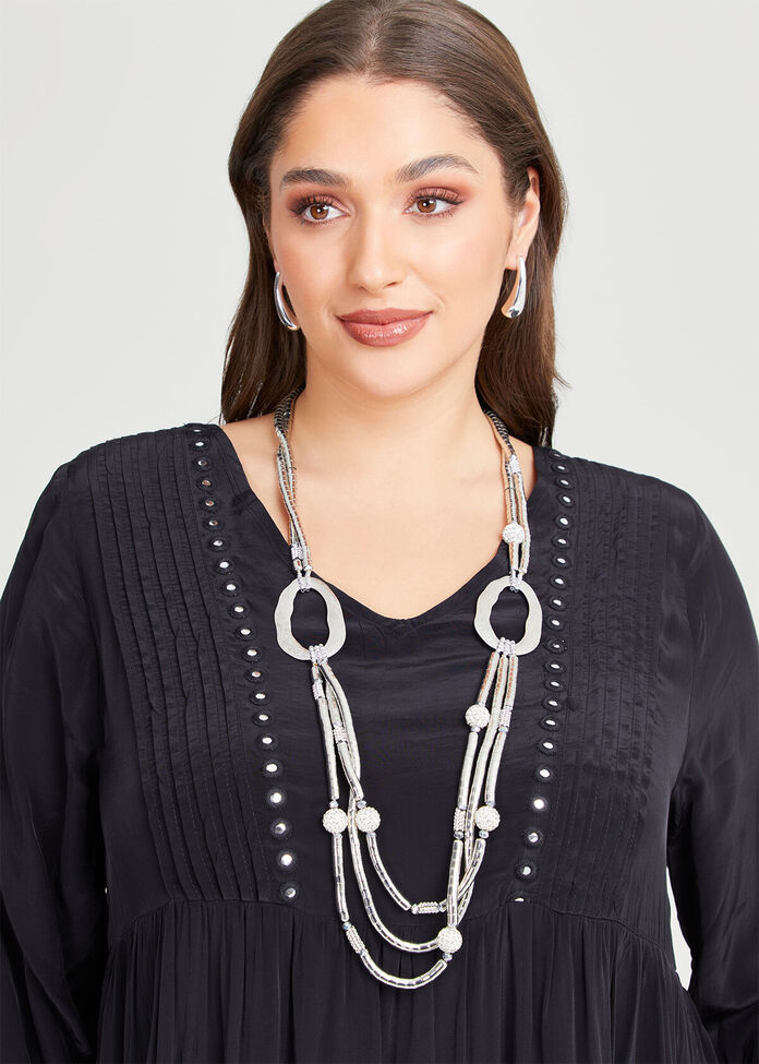Shop Long Snake Chain Necklace in Black | Accessories | Taking Shape AU
