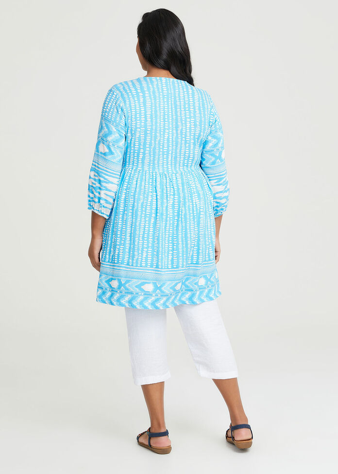 Shop Plus Size Natural Free Spirit Tunic, Multi | Taking Shape AU