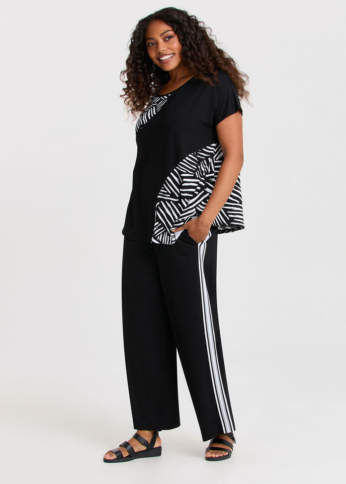 Shop Plus Size Natural Duet Abstract Top, Multi | Taking Shape AU