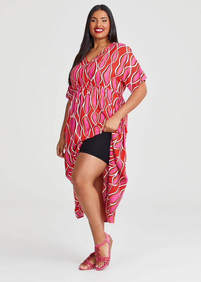 Shop Plus Size Natural Alfresco Maxi Dress, Multi | Taking Shape AU