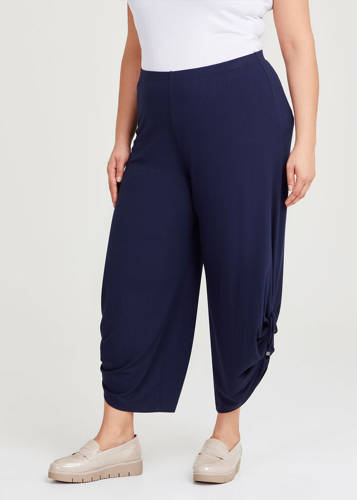 Shop Plus Size Wiseguy Natural Aladdin Pant, Blue | Taking Shape NZ