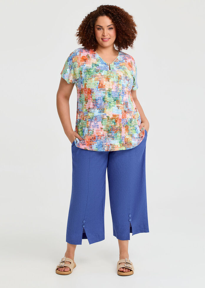 Shop Plus Size Natural Destination Top, Multi | Taking Shape HK