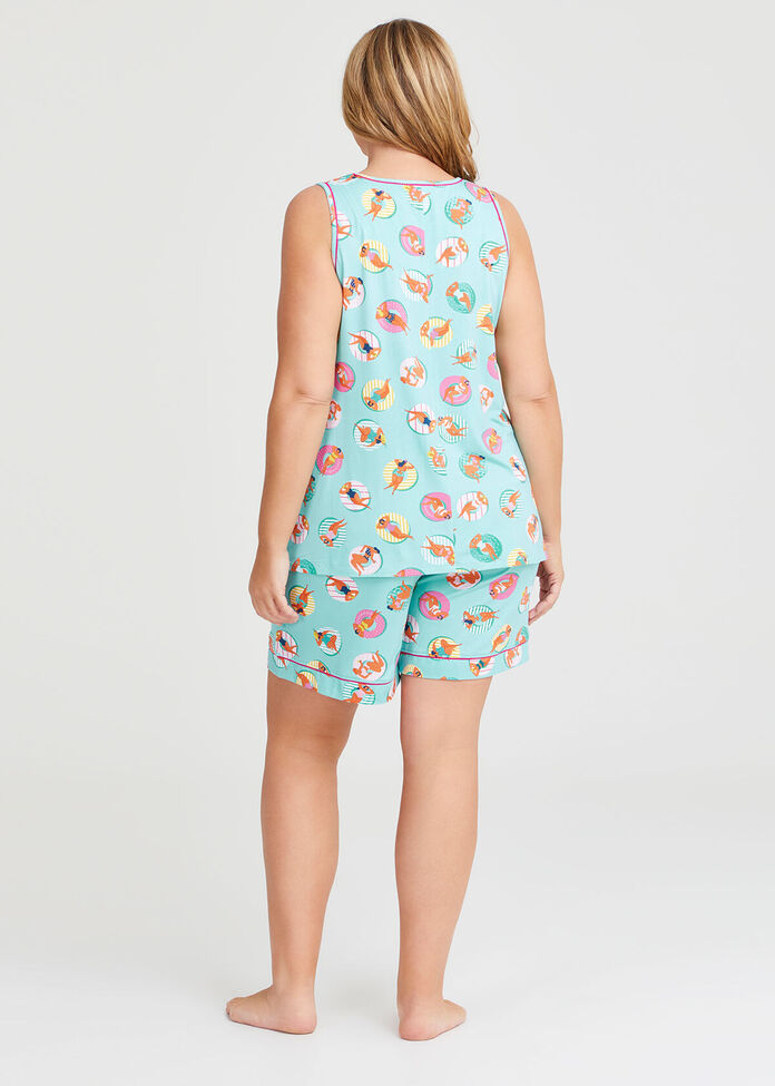 Plus Size Women's Bamboo Pyjama Tank Top | Taking Shape AU