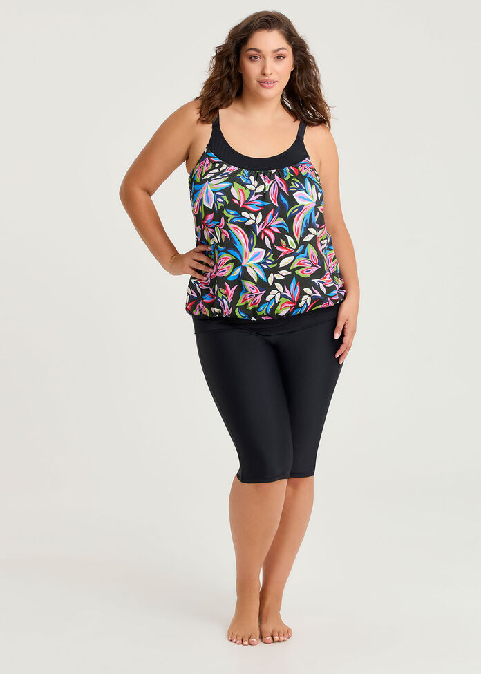 Shop Plus Size Flora Blouson Tankini, Floral | Taking Shape AU