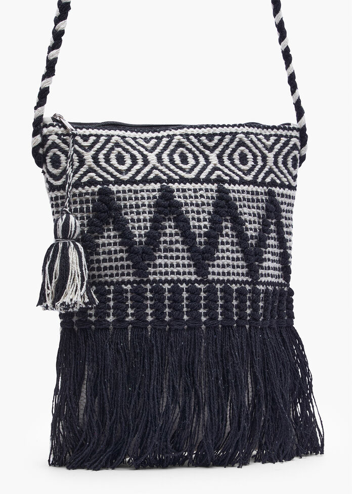 Shop Handloom Crossbody Bag in Black | Accessories | Taking Shape AU