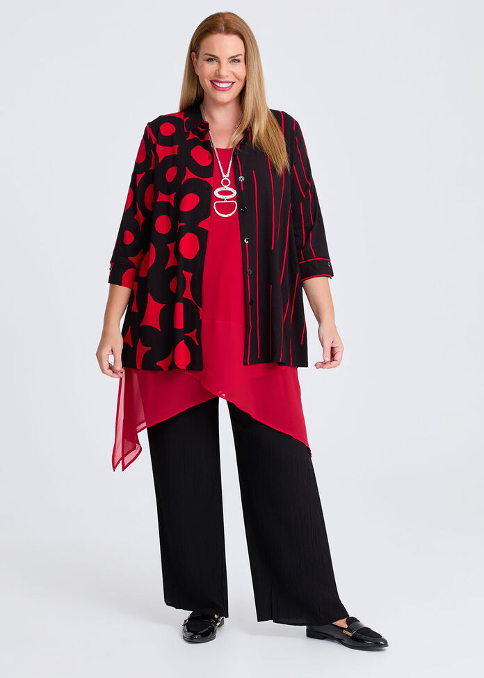 Shop Plus Size Jojo Tank, Red | Taking Shape AU