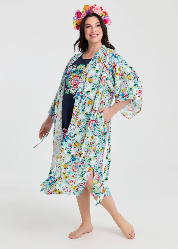 Shop Plus Size Catalina Benedict Robe, Multi | Taking Shape AU