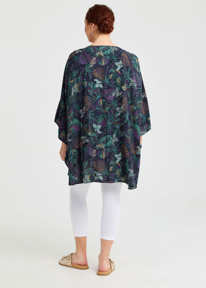 Shop Tropical Peephole Poncho in Multi | Accessories | Taking Shape AU