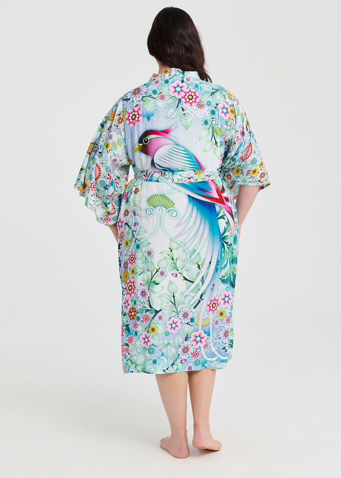 Shop Plus Size Catalina Benedict Robe, Multi | Taking Shape NZ