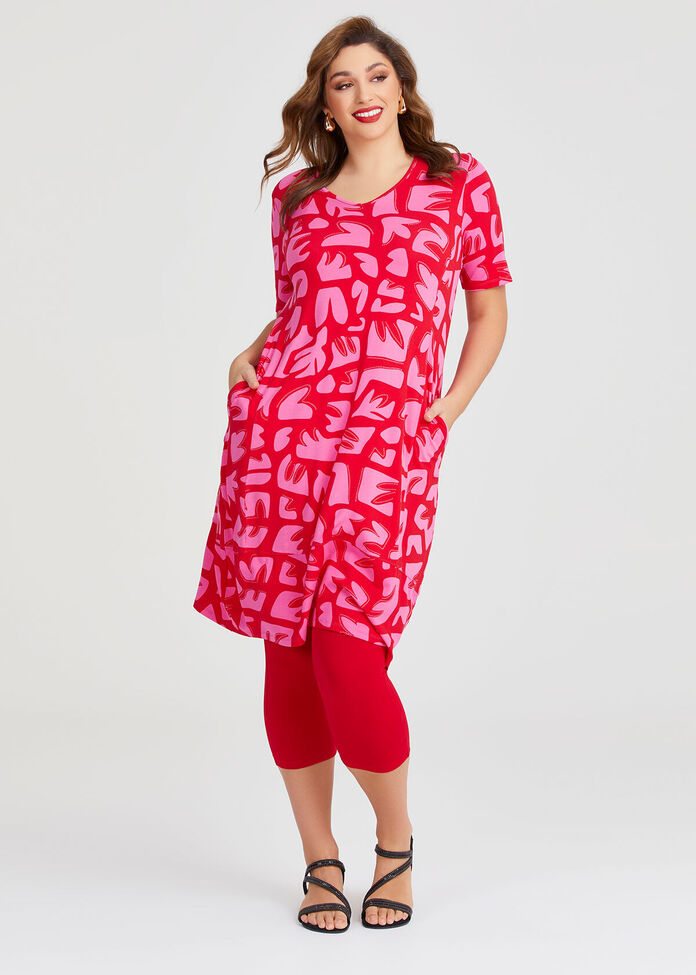 Shop Plus Size Natural Ruby Midi Dress, Multi | Taking Shape AU