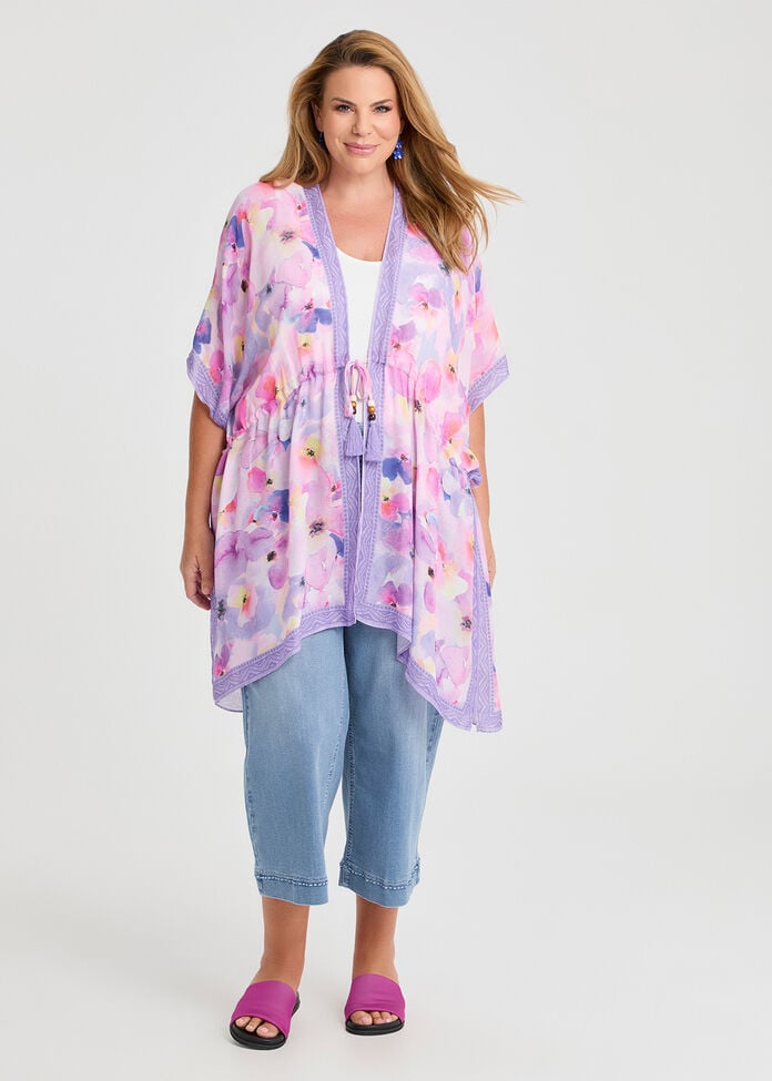 Shop Drawstring Cape in Floral | Accessories | Taking Shape AU