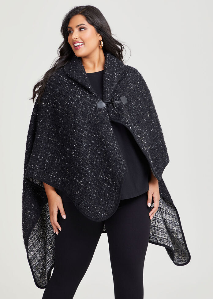 Shop New Lady Carter Cape in Black | Accessories | Taking Shape AU
