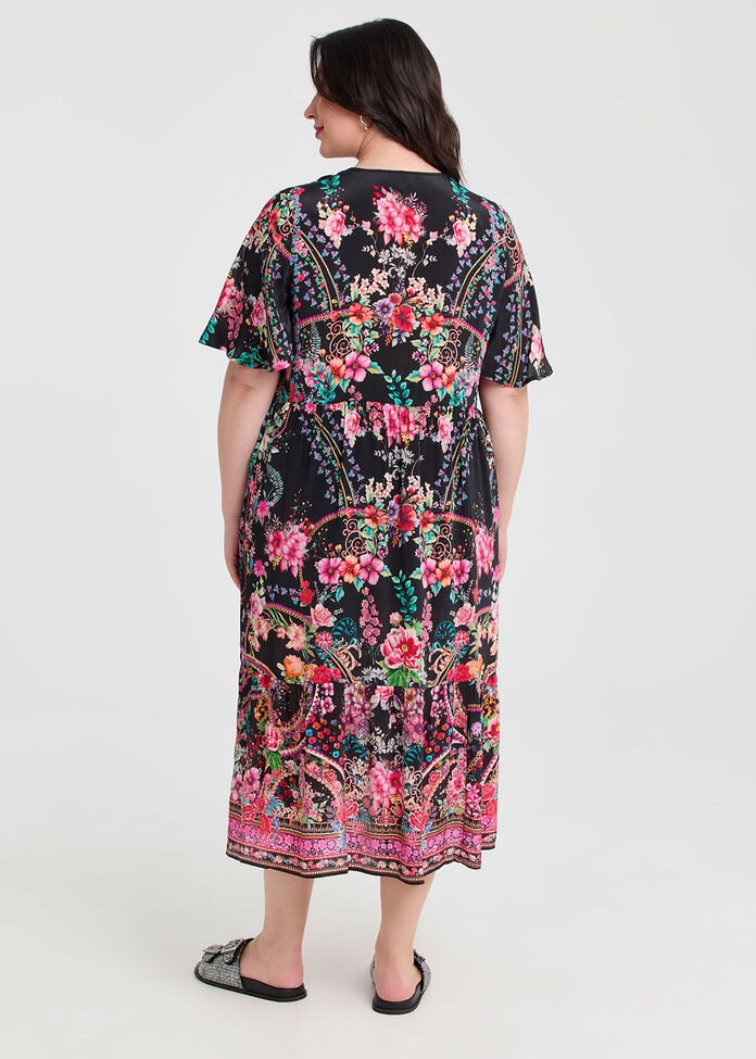 Shop Plus Size Natural Summer Days Dress, Multi | Taking Shape AU