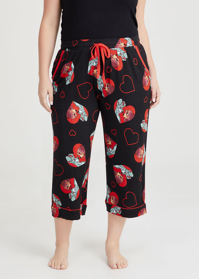 Shop Plus Size Lady and the Tramp Pyjama Pant, Multi | Taking Shape AU