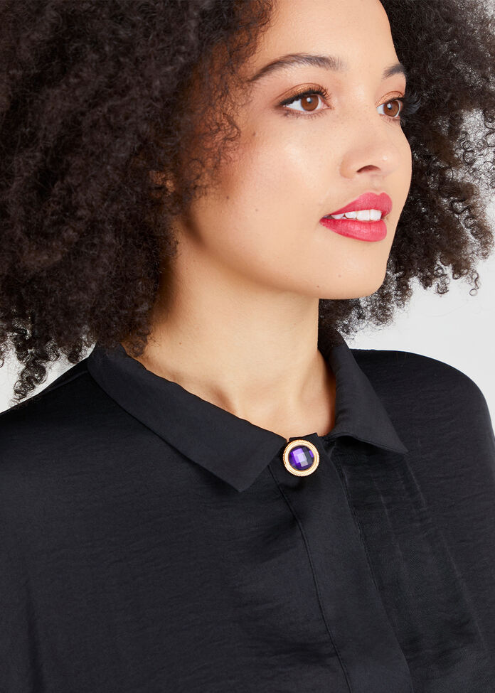 Shop Wonder Clothes Magnet Brooch in Purple | Accessories | Taking Shape NZ