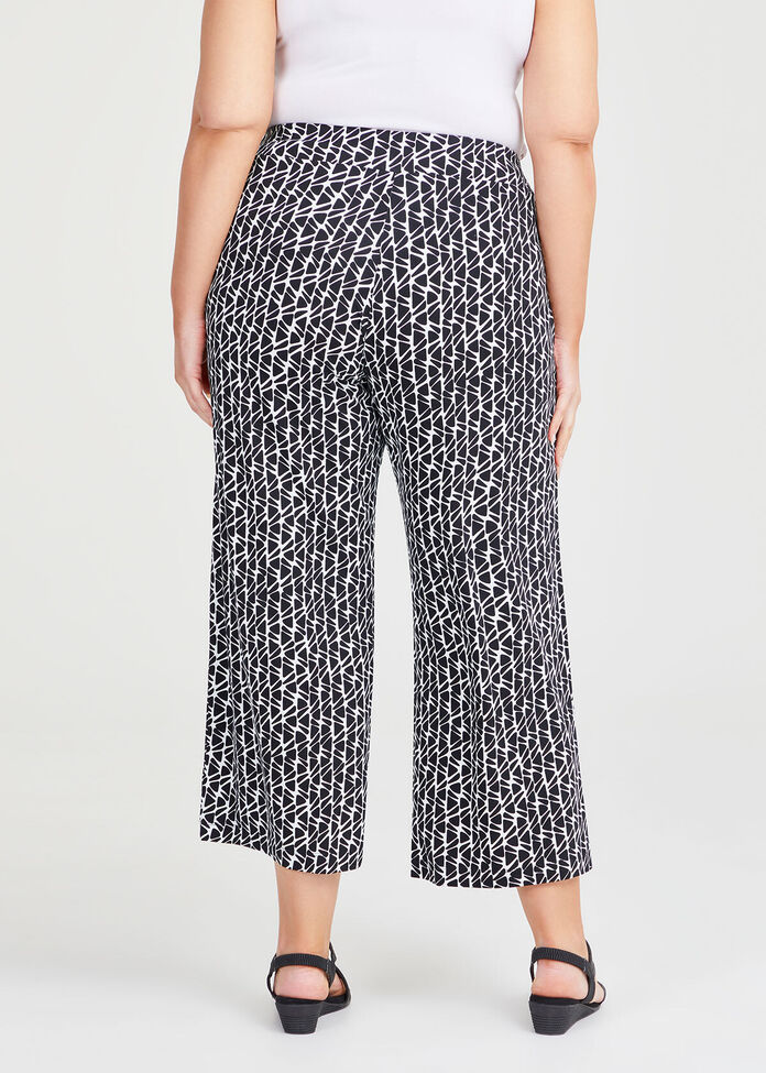 Plus Size Black & White Natural Calla Pant | Taking Shape AU