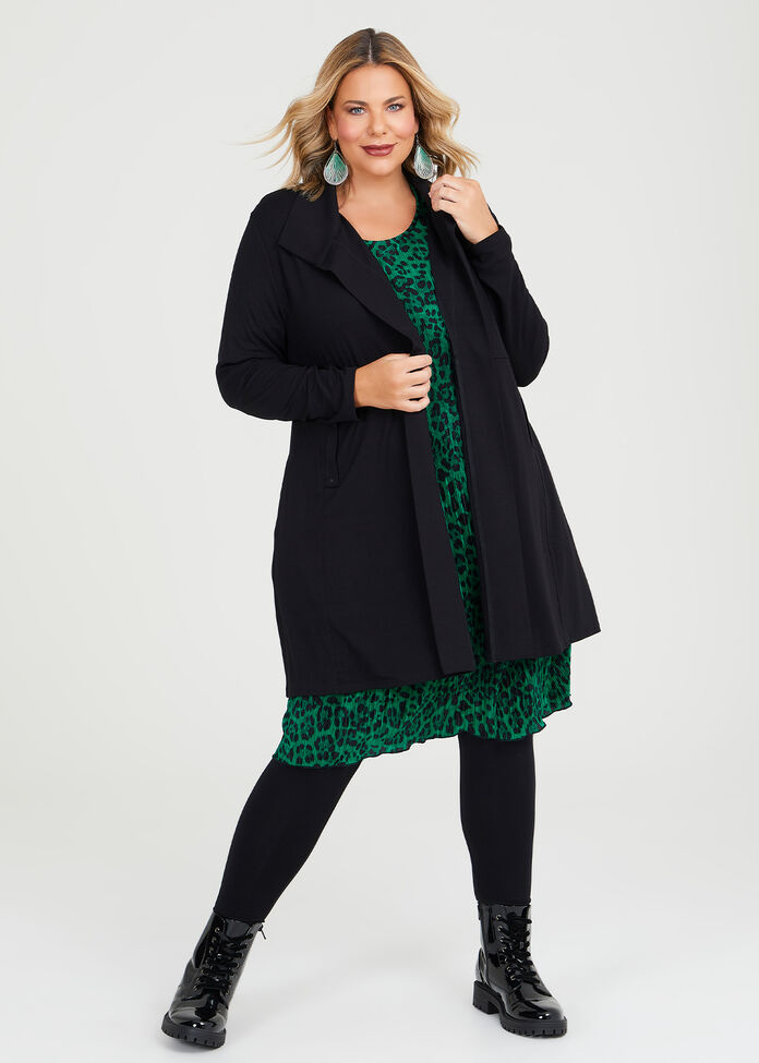 Shop Plus Size Wiseguy Lia Cardigan, Black | Taking Shape AU