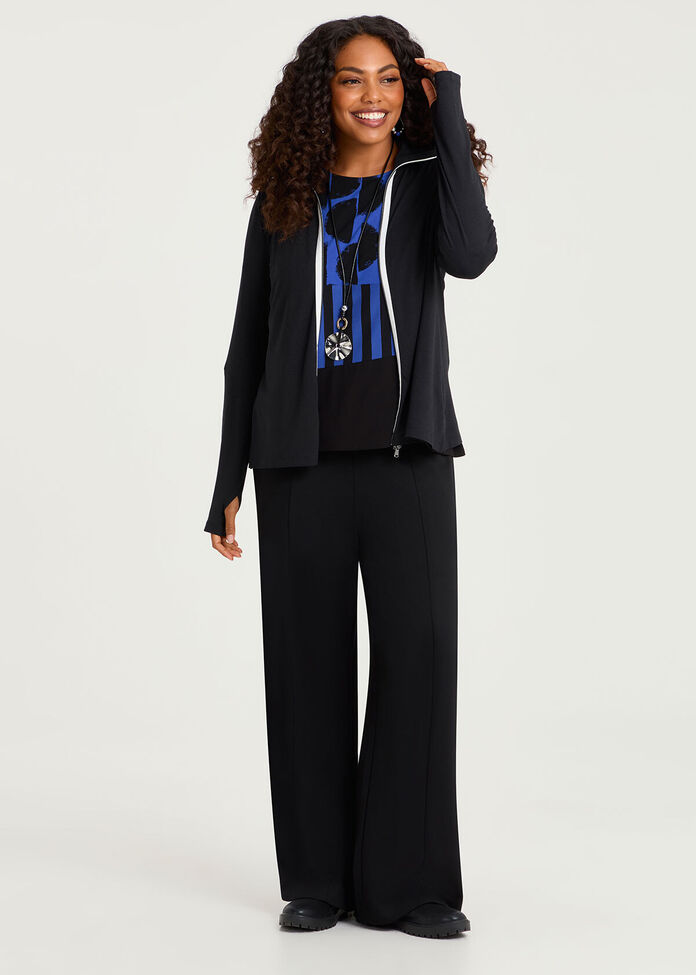 Shop Plus Size Australian Wool Blend Ani Cardigan, Black | Taking Shape NZ