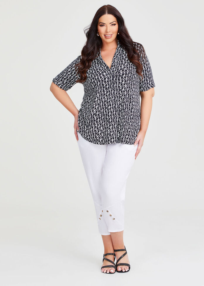 Shop Plus Size Natural Calla Top, Multi | Taking Shape AU