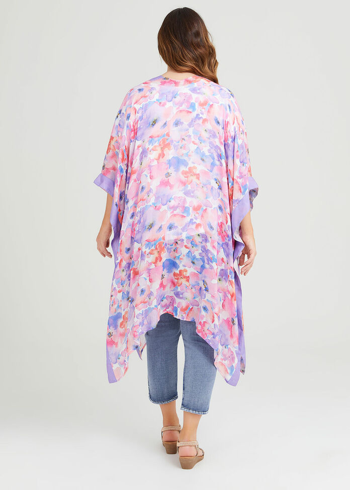 Shop Pastel Floral Cape in Multi | Accessories | Taking Shape AU
