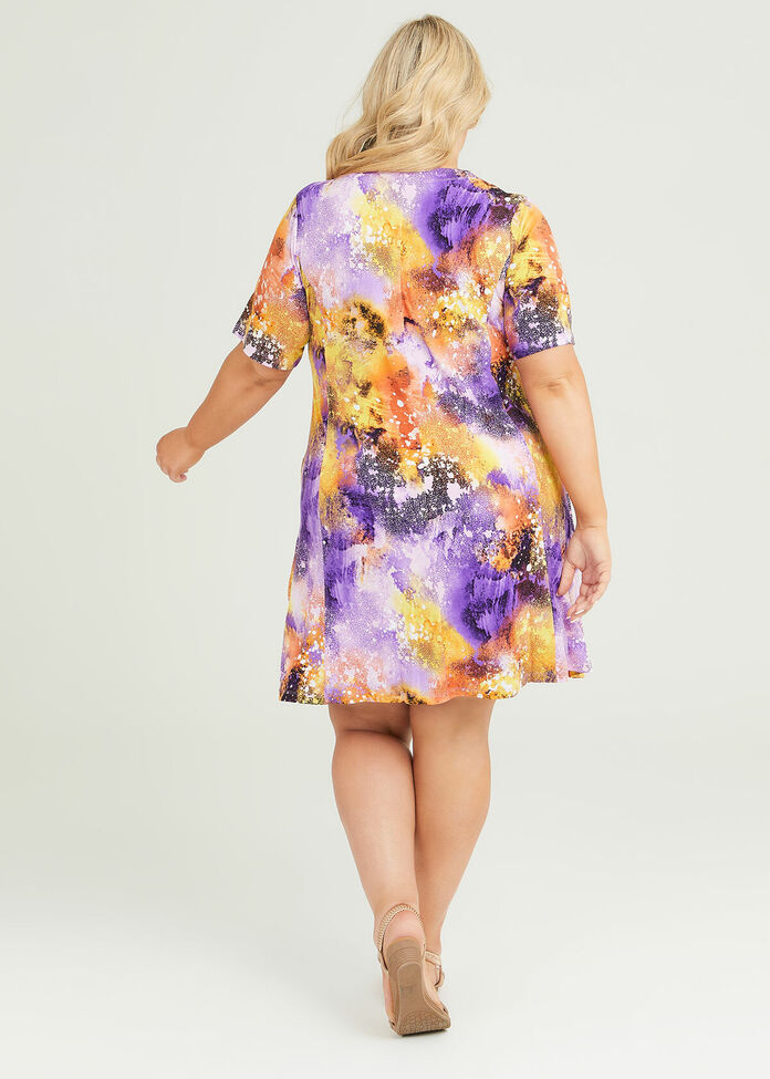 Shop Plus Size Cassie A-line Dress in Purple | Sizes 12-30 | Taking ...