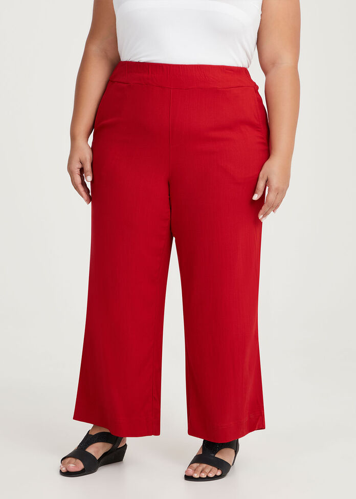 Plus Size Women's Red Charelle Pants | Taking Shape AU