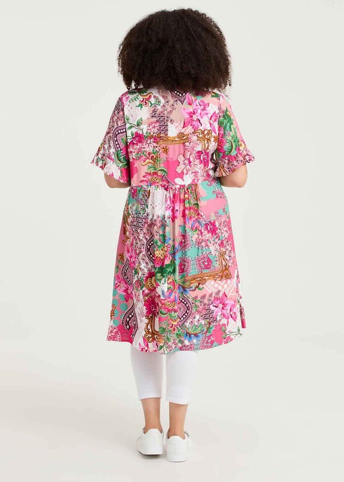 Shop Plus Size Everyday Flora Natural Dress, Floral | Taking Shape AU
