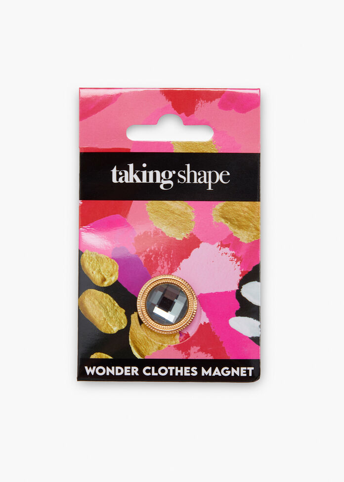 Wonder Clothes Magnet Brooch in Black for Women| Taking Shape NZ