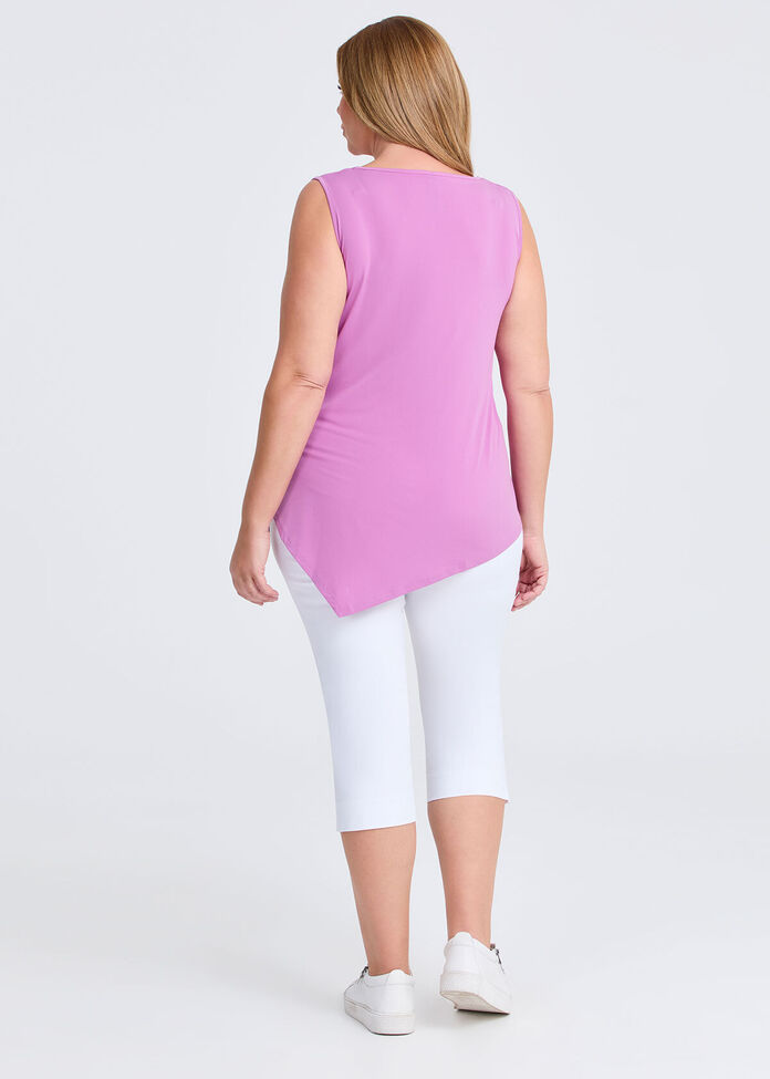 Shop Plus Size Luna Mix Media Tank, Purple | Taking Shape AU