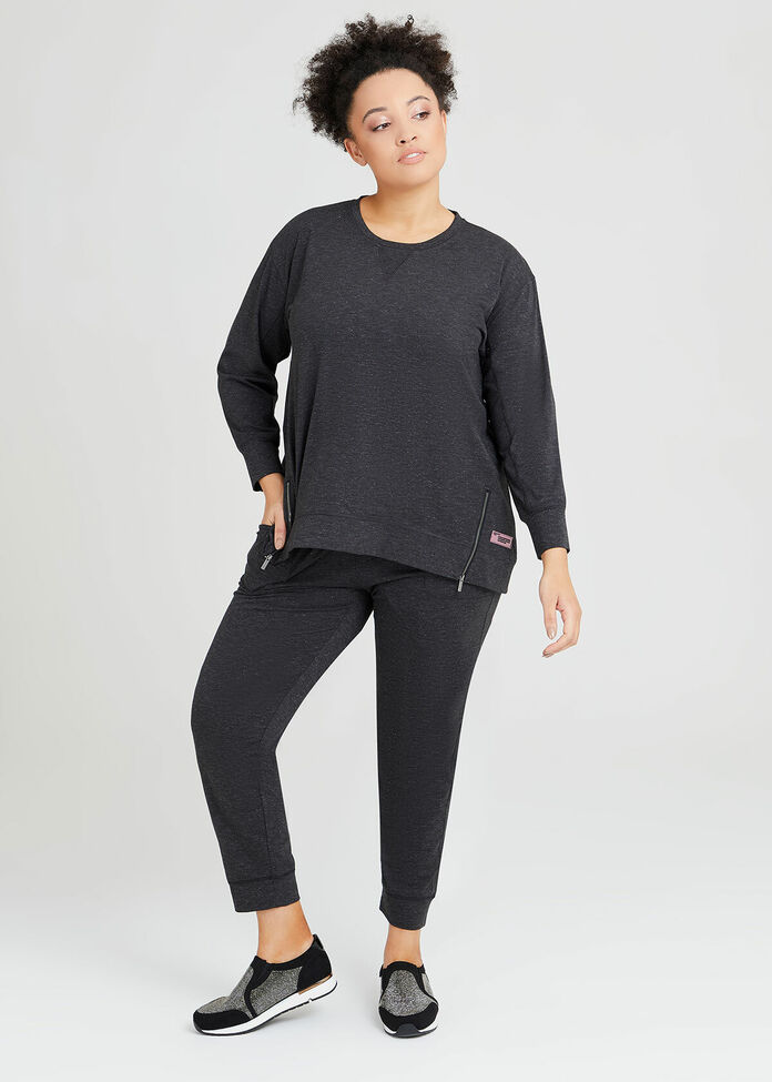 Shop Plus Size Sparkle Active Pant, Black | Taking Shape AU