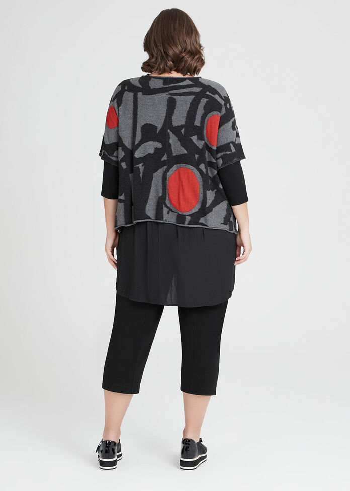 Shop Plus Size Ruby Jacquard Cotton Jumper in Grey | Taking Shape AU