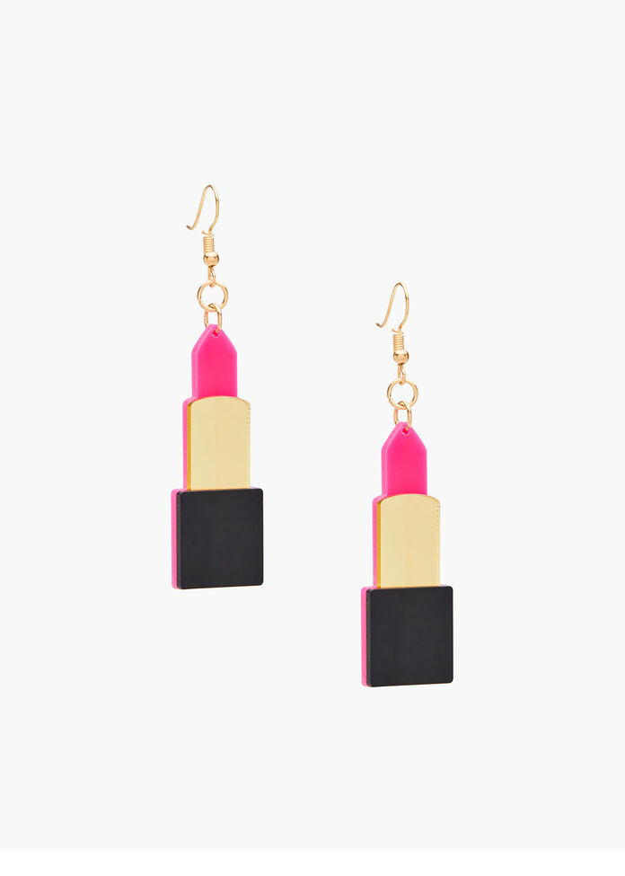 Shop Lipstick Earrings in Multi | Accessories | Taking Shape AU