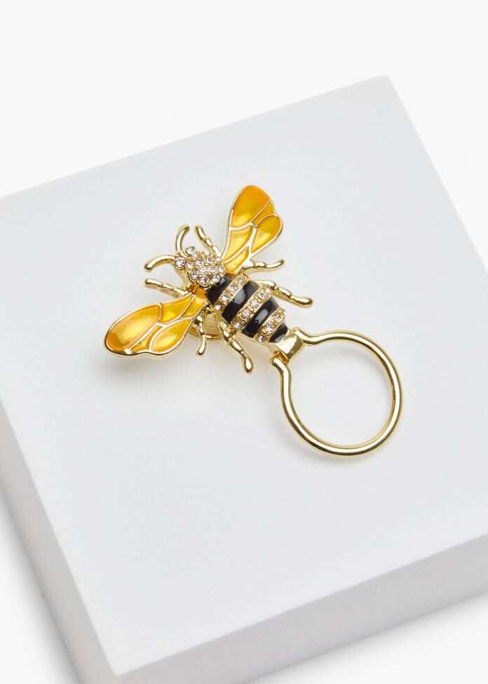 Shop Magnetic Glasses Holder - Bee in Gold | Accessories | Taking Shape AU