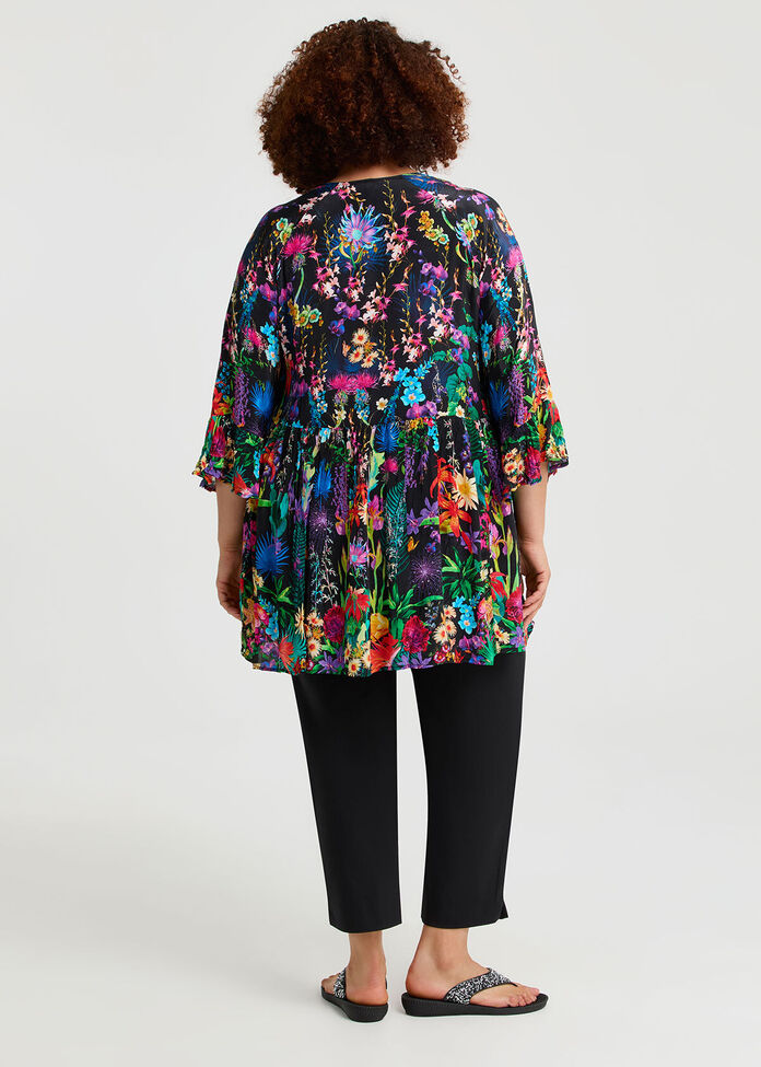 Shop Plus Size Natural Iris Top, Multi | Taking Shape AU