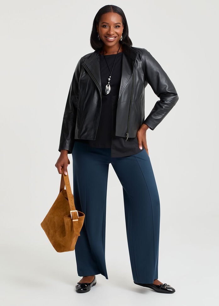 Shop Plus Size Pima Cotton Kelly Pocket Top, Black | Taking Shape AU