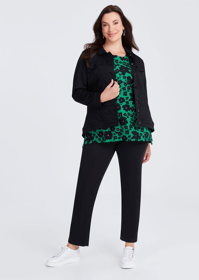 Shop Plus Size Cotton Pop Floral Top, Floral | Taking Shape NZ