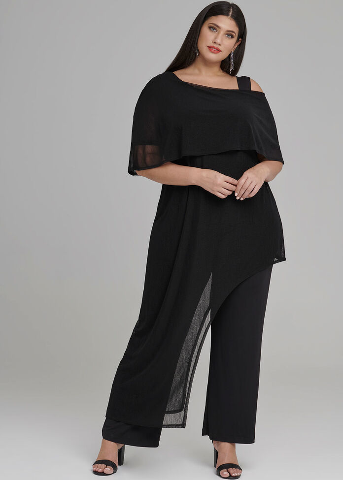 Shop Plus Size Amira Jumpsuit, Black | Taking Shape NZ