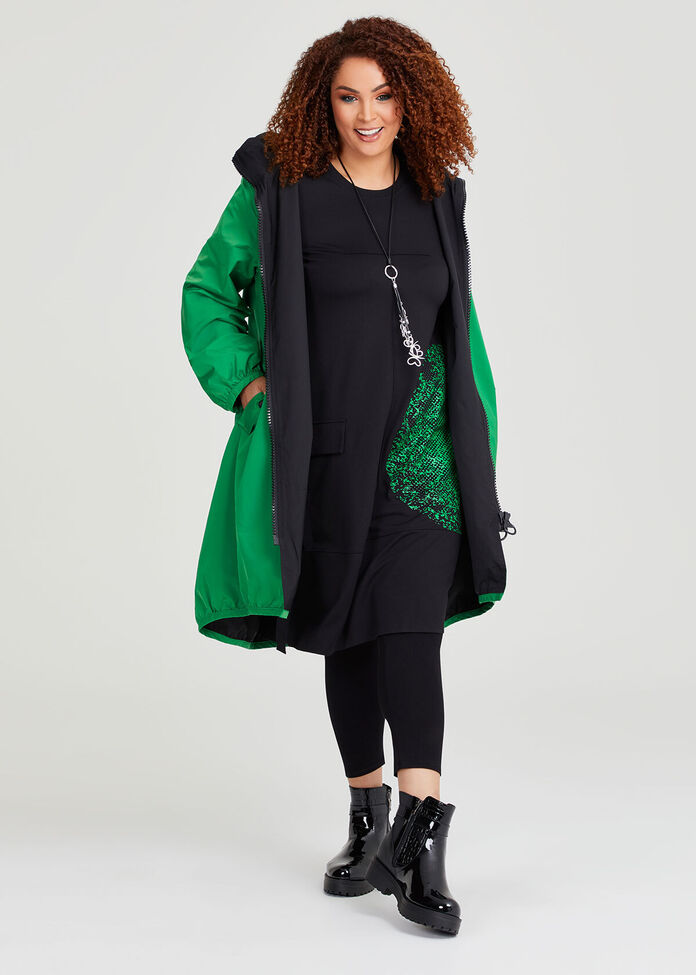 Shop Plus Size Ponte Nora Dress Black Taking Shape Nz