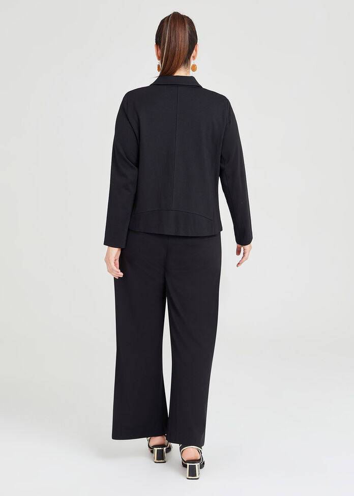 Shop Plus Size Bamboo Ponte Eternal Jacket, Black | Taking Shape AU