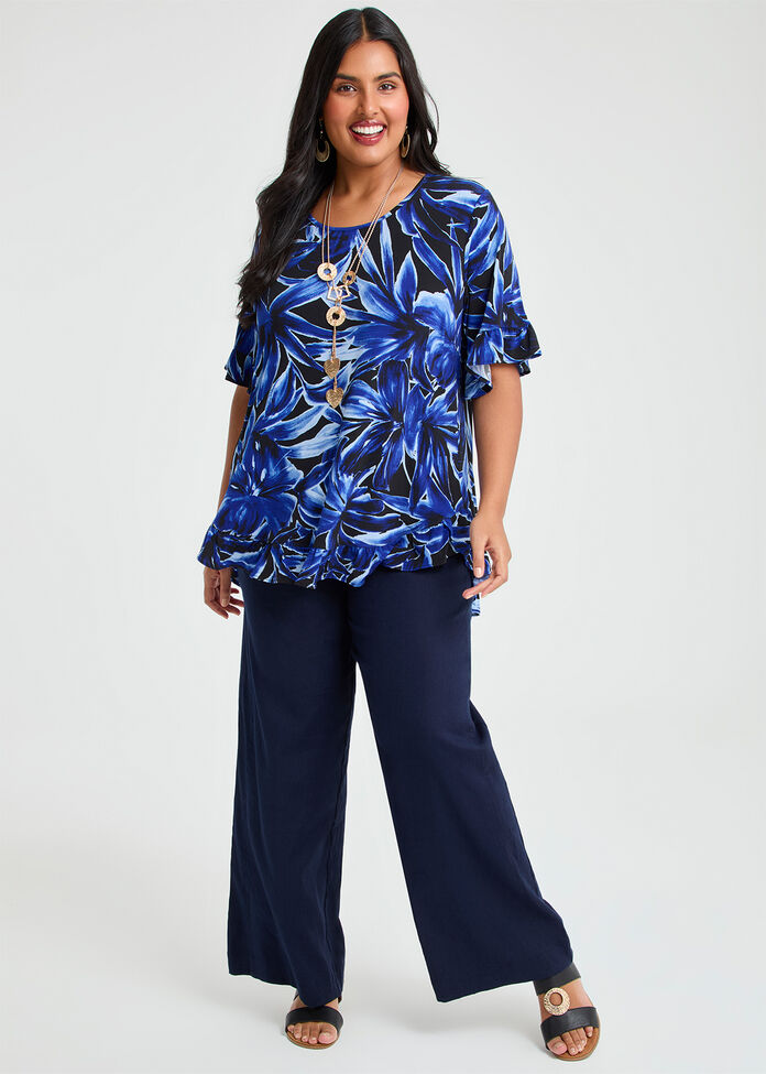 Shop Plus Size Salsa Floral Luna Top, Print | Taking Shape NZ