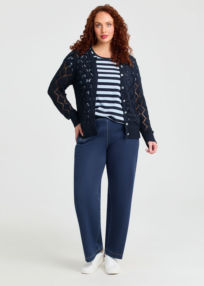 Shop Plus Size Cotton Everyday Top, Blue | Taking Shape NZ