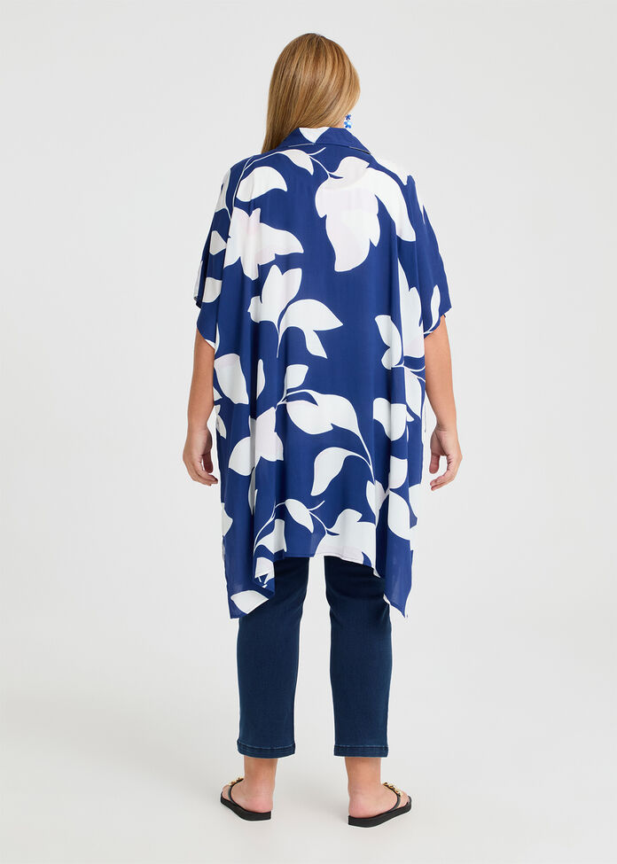 Shop Abstract Shirt Poncho in Multi | Accessories | Taking Shape AU