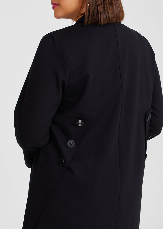 Shop Plus Size Diva Bamboo Ponte Jacket, Black | Taking Shape NZ