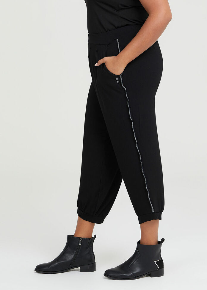 Shop Plus Size Natural Come Together Pant, Black | Taking Shape AU