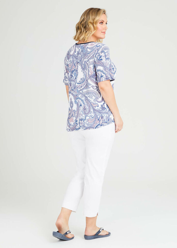Shop Plus Size Ornament Paisley Top in Print | Taking Shape AU