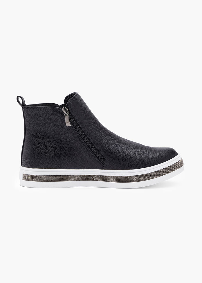 Shop Black Star Inside Zip Boot | Comfortable Shoes | Taking Shape AU