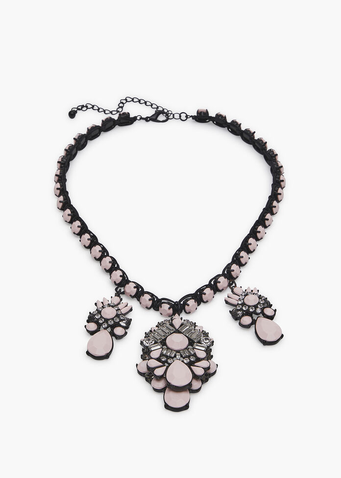 Shop Elaborate Crystal Necklace in Red | Accessories | Taking Shape AU