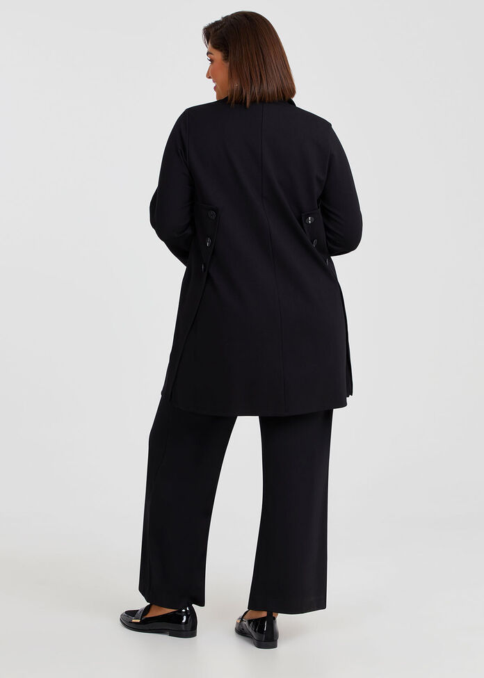 Shop Plus Size Diva Bamboo Ponte Jacket, Black | Taking Shape NZ