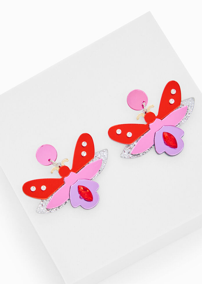 Shop Glitter Bug Earrings in Multi | Accessories | Taking Shape AU